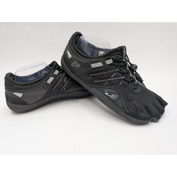 Fila | Shoes | Fila Skele Toes Mens Size Black Mesh Athletic Running ...